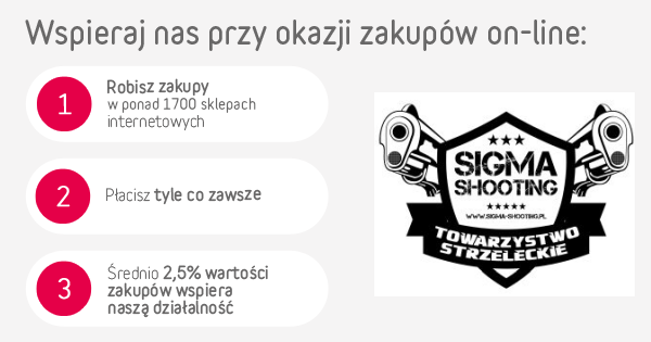 Towarzystwo Strzeleckie SIGMA SHOOTING - wspieraj nas na FaniMani.pl